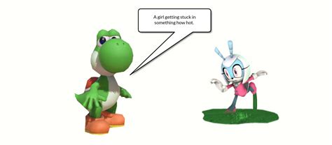 Yoshi Not Amused Of This Fetish By Neothebat On Deviantart