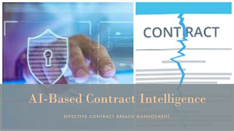 Leveraging Ai Based Contract Intelligence For Effective Contract Breach Management