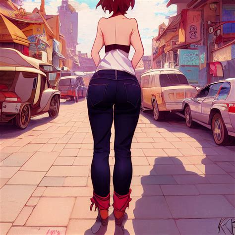 Anime Butt By Noobutts On Deviantart