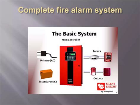 Fire Alarm Detection And Suppression System Pptx