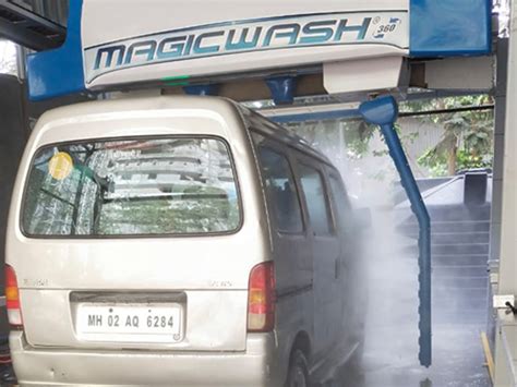 We Have Recently Installed Touchless Automatic Car Wash System MagicWash At Adarsh Nagar