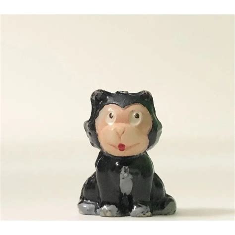 Marx Toys Vtg Marx Tinykins Hanna Barbera Pinocchio Figaro Cat Mini