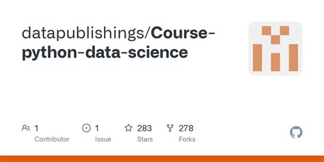 GitHub Datapublishings Course Python Data Science