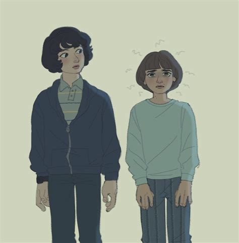 Pin By 𝐌𝐢𝐤𝐞 On Byler Stranger Things Art Stranger Things Fanart