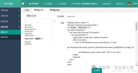 第十二课 系统学习代码审计代码审计实战 ofcms审计思路和演示 CN SEC 中文网