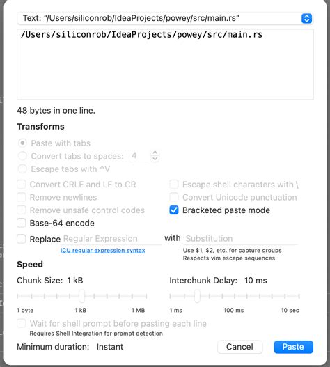 Command Option V So Many Options