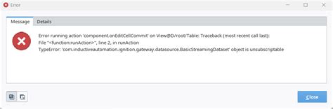 error when attempting to edit a boolean value linked to a mysql