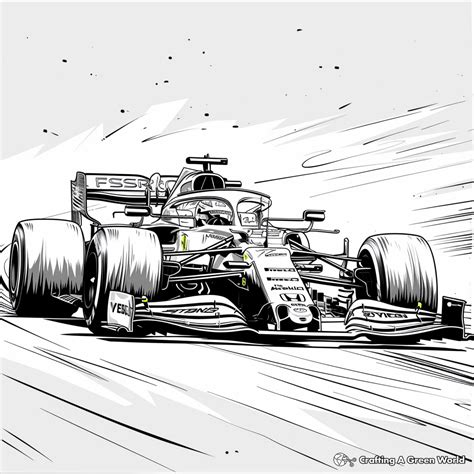 F1 Coloring Pages Free And Printable