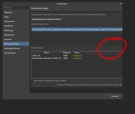 Problem Bei Einbindung Von Plugin Bei Affinity Photo V Desktop Questions MacOS And Windows