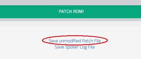 Patch Files OoT Randomizer Wiki