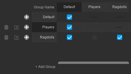 Disable Character Character Collision But Not For Their Own Character Scripting Support