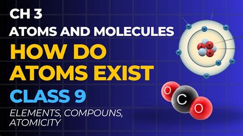 How Do Atom Exist Molecule Of Element And Compound Atomicity