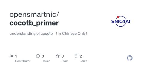 GitHub Opensmartnic Cocotb Primer Understanding Of Cocotb In
