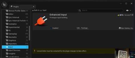 unreal engine 增强输入框架 enhancedinput 网页 摇杆 远程ue4 csdn博客