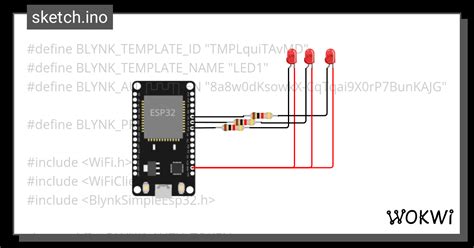 Praktikum 2 Wokwi Esp32 Stm32 Arduino Simulator