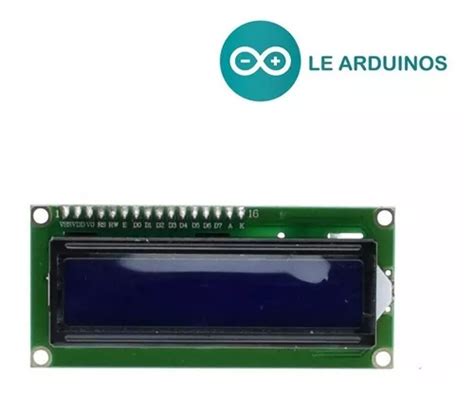 display lcd 16x2 módulo i2c 1602 pic arduino iot à venda em