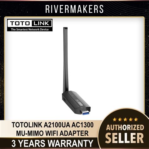 Totolink A2100ua Ac1300 Usb 3 0 High Gain Wireless Wifi Dual Band 2 4ghz 5ghz Adapter T2u
