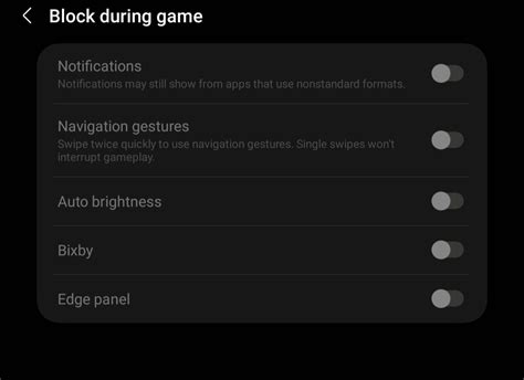 Game Booster — Greyed Out Settings Help Please R Galaxytab