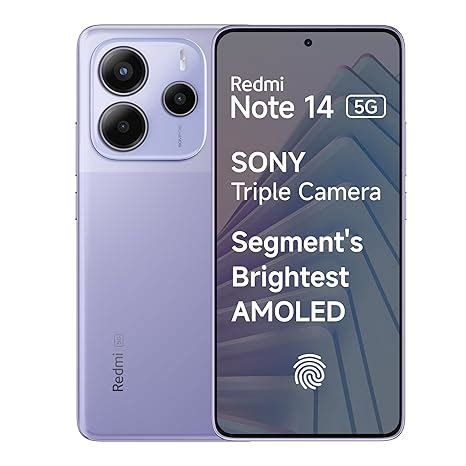 Redmi Note G Phantom Purple GB RAM GB Storage Global Debut MTK Dimensity Ultra