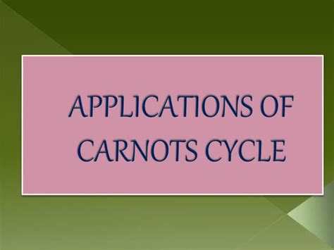 carnots cycle deepak sisodiya ppt