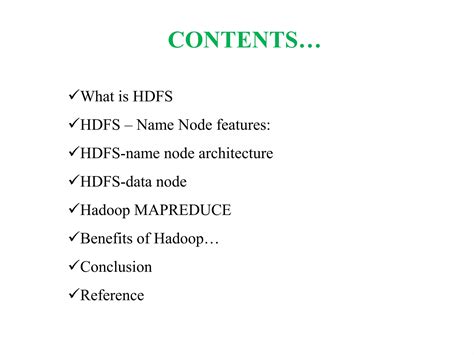 Hadoop Technology Ppt Ppt