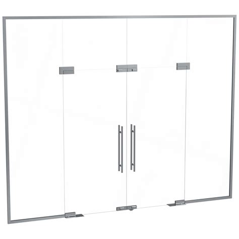 Glass Partition 3d Model A23d