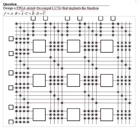 solved design a pla circuit one circuit that implents the