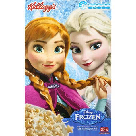 Kelloggs Disney Frozen Cereal 350g Woolworths