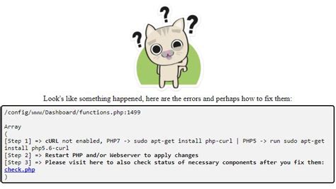 Curl Not Enabled Error Message · Issue 15 · Linuxserverdocker