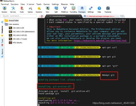 Mobaxxterm插件介绍mobaxterm 插件 Csdn博客 Mobaxxterm插件介绍mobaxterm 插件 Csdn博客