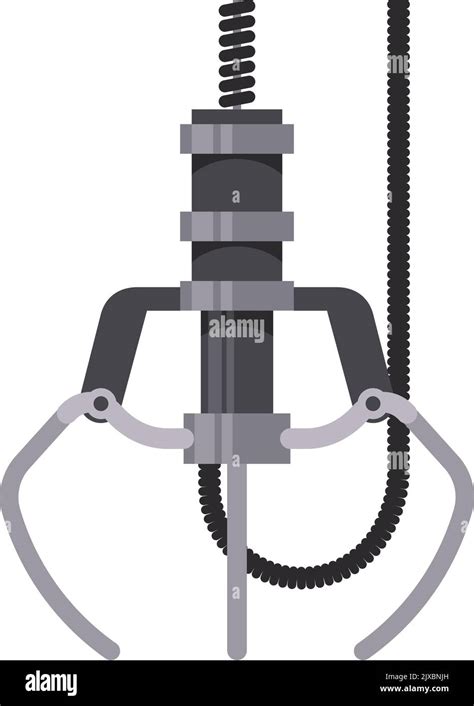 Vector Illustration Of A Robotic Claw Stock Vector Image And Art Alamy