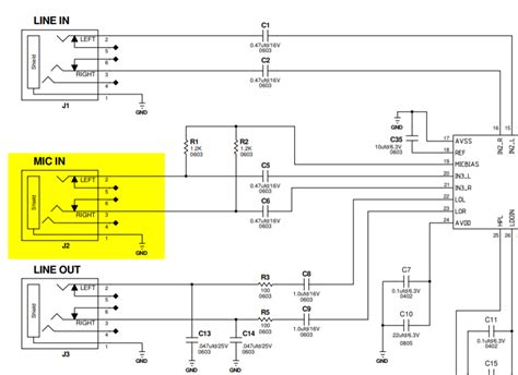 TLV320AIC3107 MIC Line Input Audio Forum Audio TI E2E Support Forums