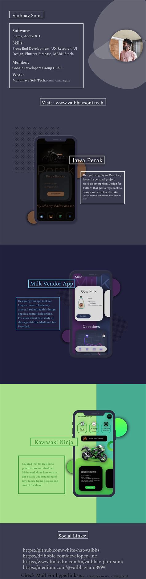 Mobile UI Design Sample On Behance