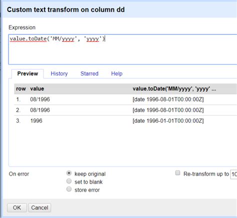 Can I Write If Else Control In Open Refine · Issue 1569 · Openrefine