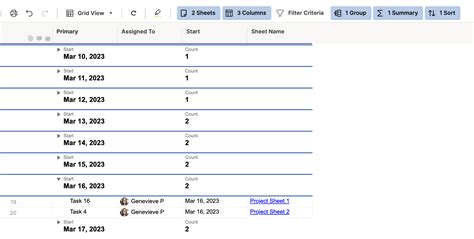 Report Same Start Dates For Assign To Across Multi Sheets — Smartsheet Community