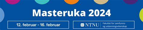 ntnu masteruka 2024 ntnu