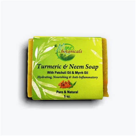 Organic Turmeric And Neem Bar Soap Kulcha Kernel