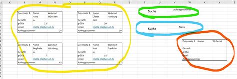 Excel Datensätze Finden Und Anzeigen Lassen Microsoft Formel Microsoft Excel