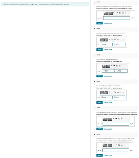 Solved Find The Horizontal And Vatical Componarts Of The Chegg