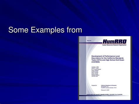 Ppt Performance Level Descriptors Powerpoint Presentation Free