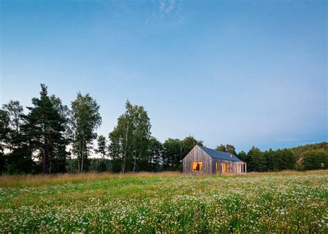 Mny Arkitekter Finnish Lake House Дом у озера Озера Дом
