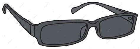 Black Glasses Frame Black Spectacles Vector Frame Black Spectacles