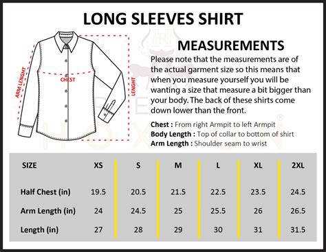 How To Measure For Long Sleeve Shirt Detroit Chinatown