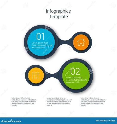 Set Of Infographic Template Layouts Flow Chart Vector Illustration CartoonDealer
