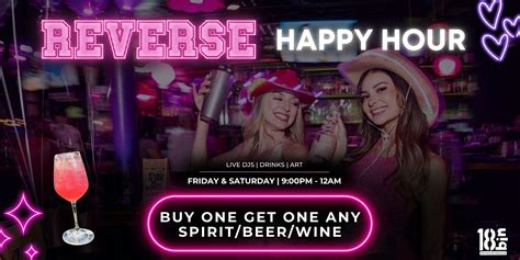 Reverse Happy Hour Create Vegas