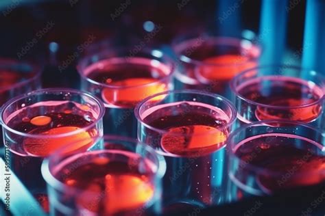 Dna Extraction Process From Cells Dna Background Generative Ai Stock Illustration Adobe Stock