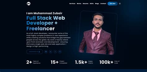 Muhammad Zubair On Linkedin Portfolio Webdevelopment Fullstack