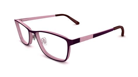 Specsavers Womens Glasses Sp 10 Brown Geometric Metal Stainless