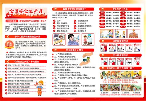 当好第一责任人安全生产月psd素材 爱图网