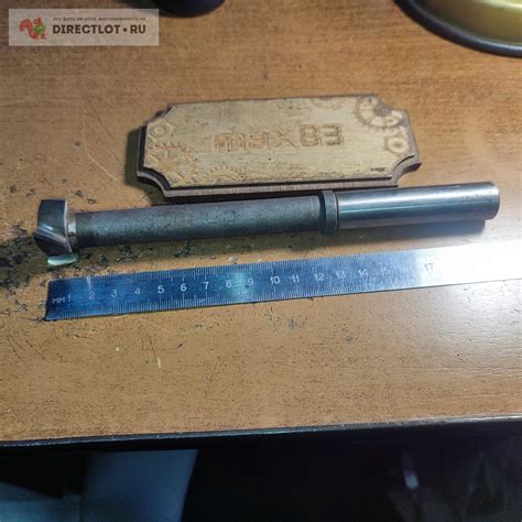 Фреза Т образная Ф30 12 мм удлиненная хвостовик 18 мм купить в